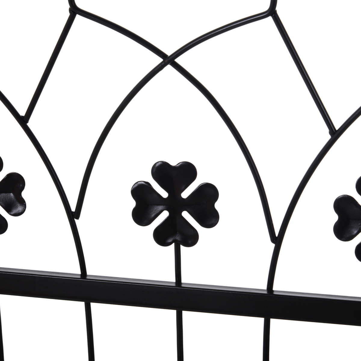 Garden Entrance Arch Bench with Trellis