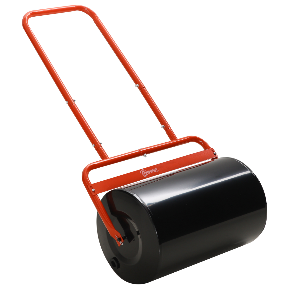 Combination Push Tow Lawn Roller Filled
