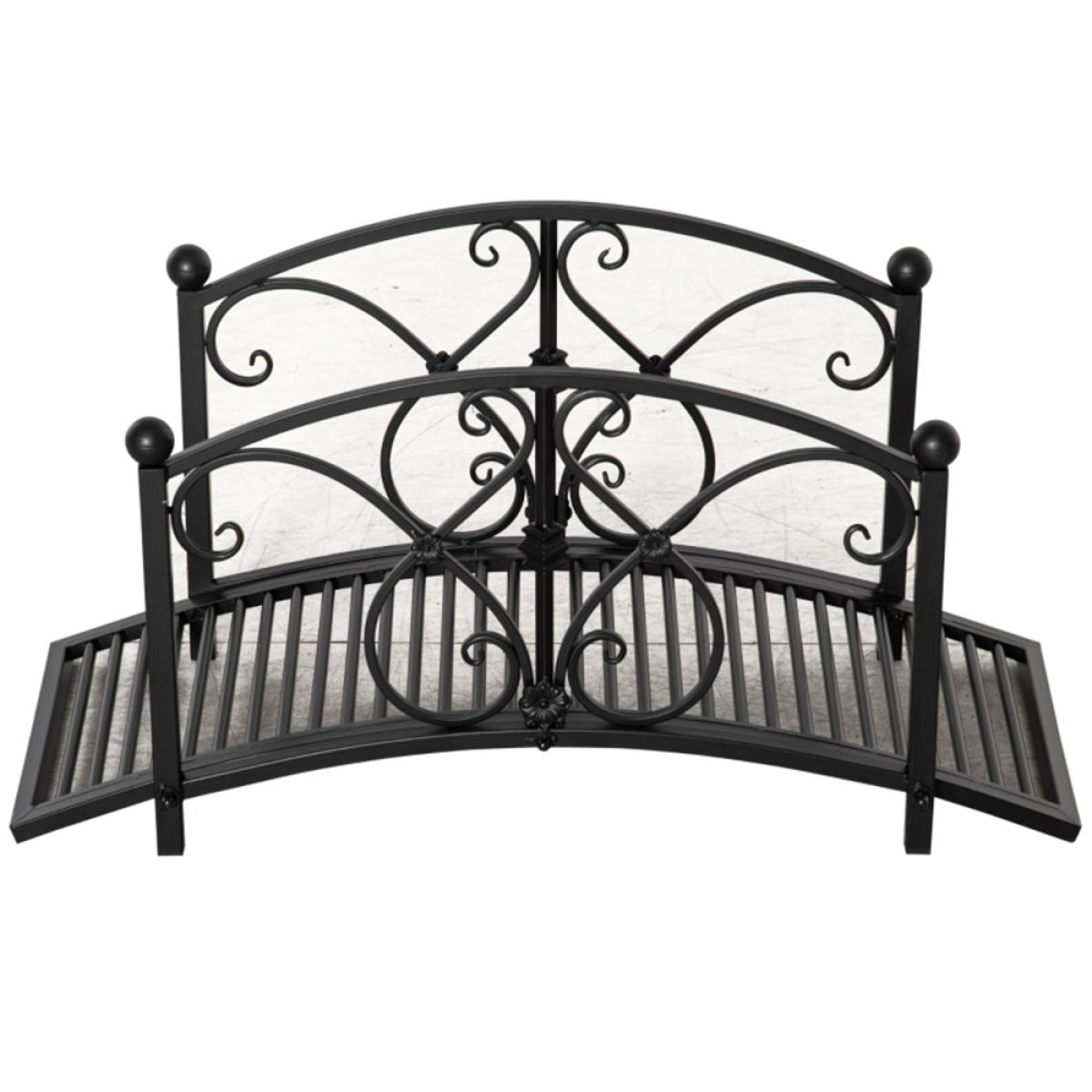 Steel 100cm Garden Bridge