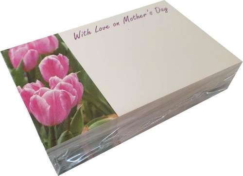 Florist Flower Message Cards - Pack of 100 - Mothers Day