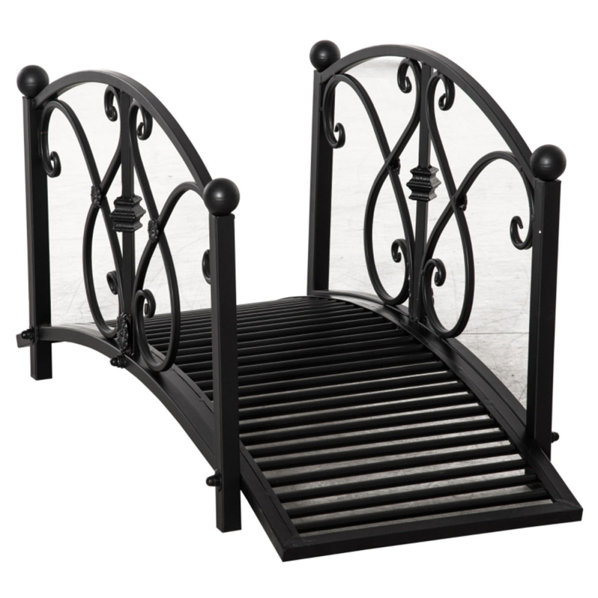 Steel 100cm Garden Bridge
