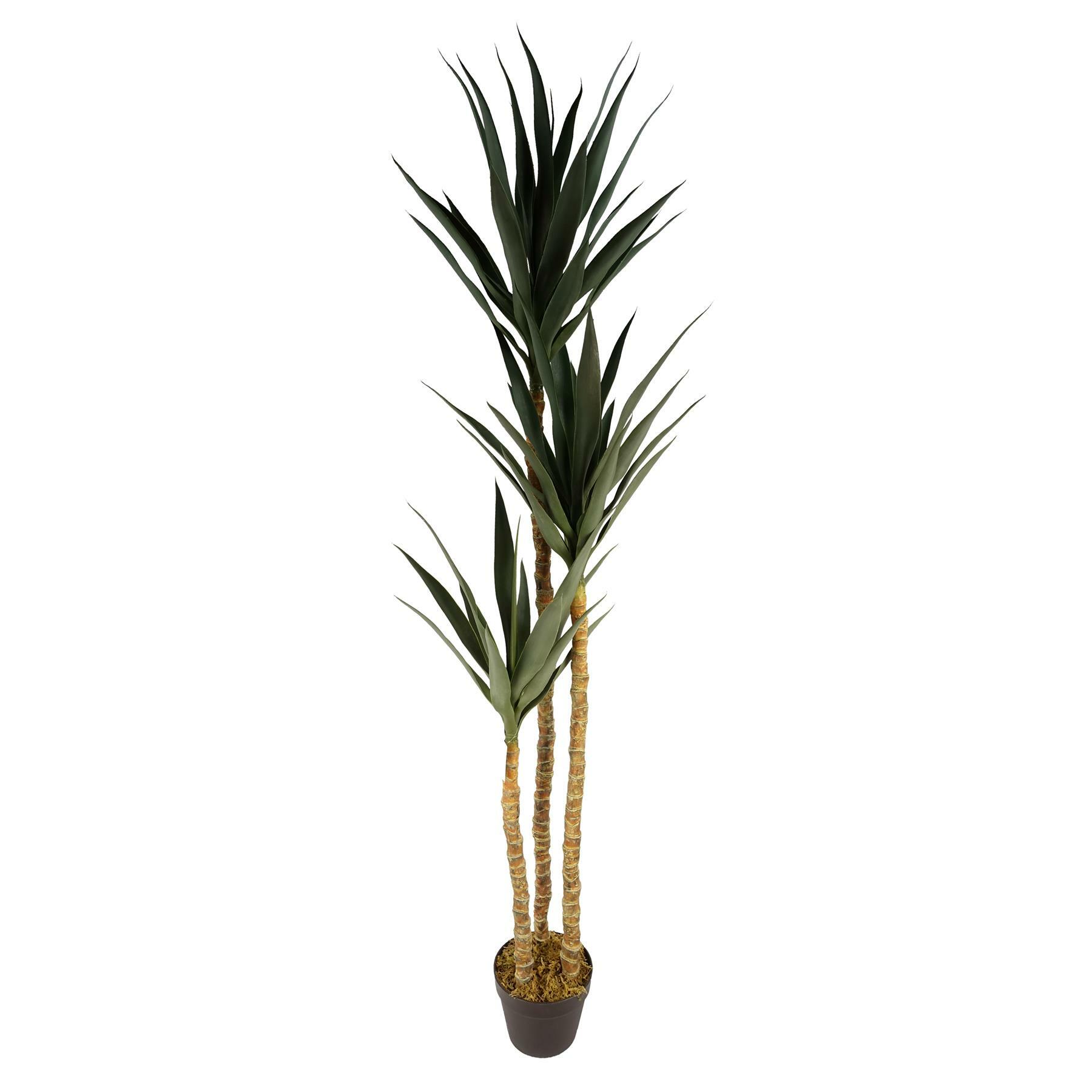 170cm Artificial Triple Yukka Tree Plant Spiky Tree Plant