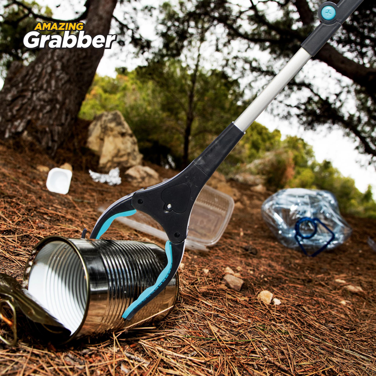 Lightweight Folding Long Reach Picker Grabber Grabbing Tool
