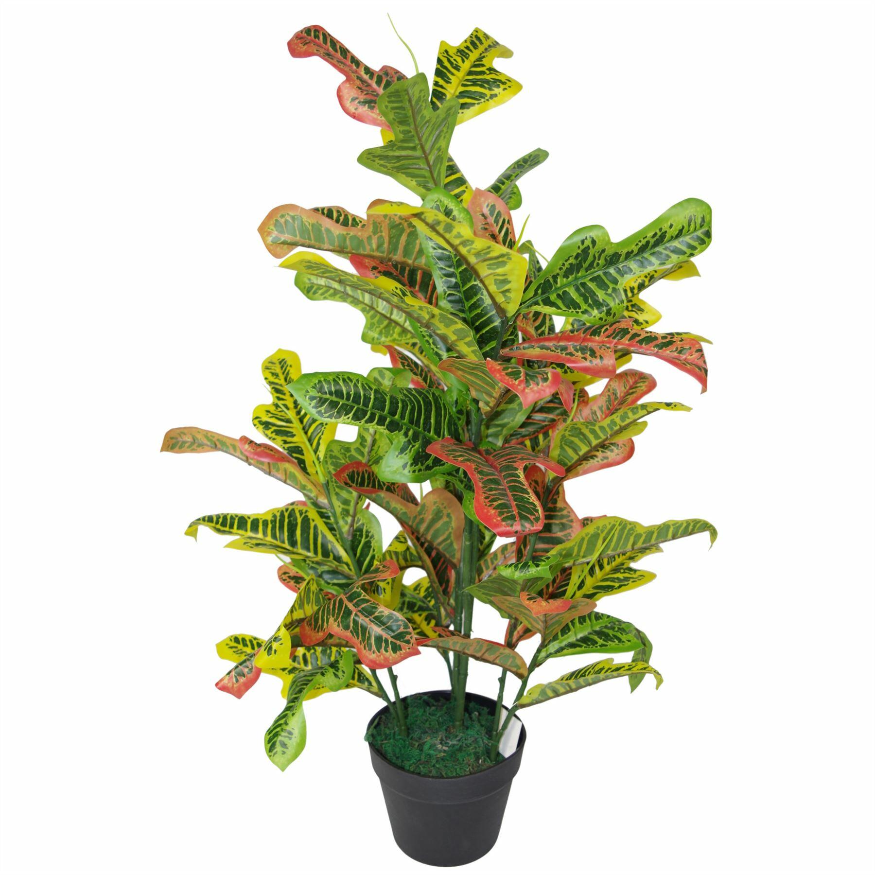 90cm Artificial Codiaeum House Plant