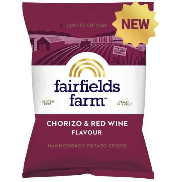 Fairfields Chorizo & Red Wine Flavour Crisps 150g
