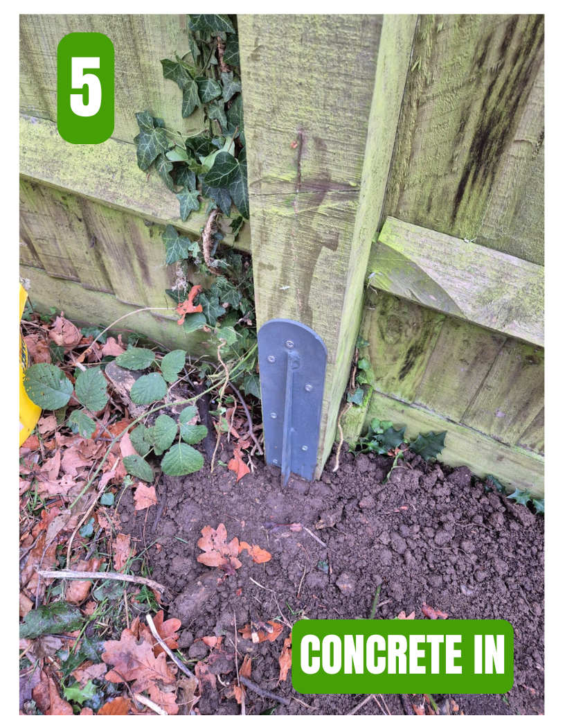 RSL Easy Fence Post Spike, Fence Post Repair Spike, British design and ...