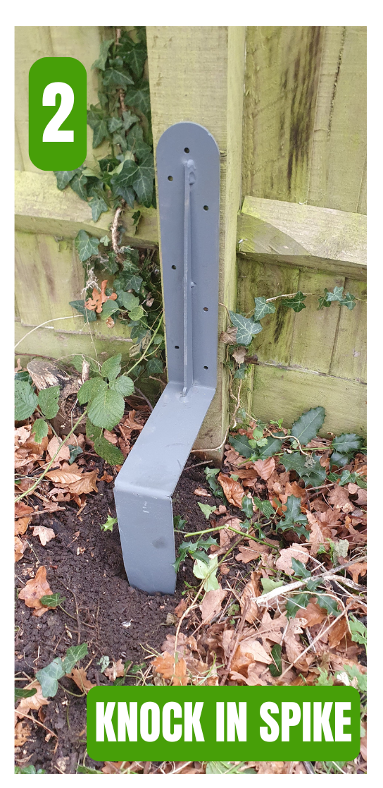 RSL Easy Fence Post Spike, Fence Post Repair Spike, British design and ...