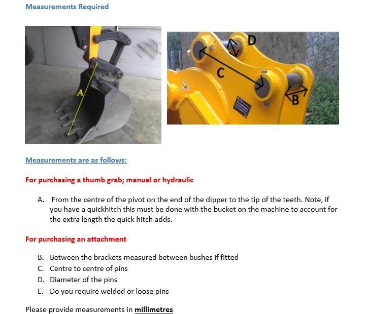 Root Ripper Tine To Suit 0.75-25T Excavator