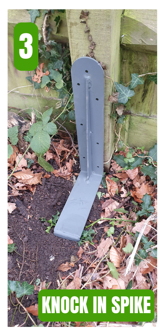 RSL Easy Fence Post Spike, Fence Post Repair Spike, British design and ...