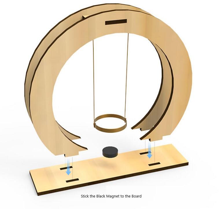 Electromagnetic Swing Assembly Model DIY Kit Of MDF – RoboticsDNA