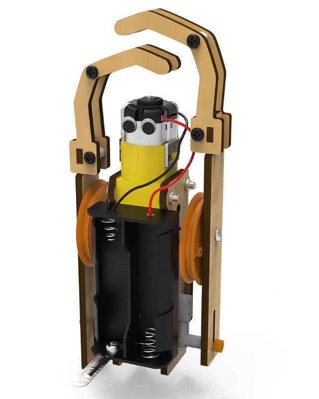 Rope Climbing Robot Assembly Model DIY Kit Of MDF – RoboticsDNA