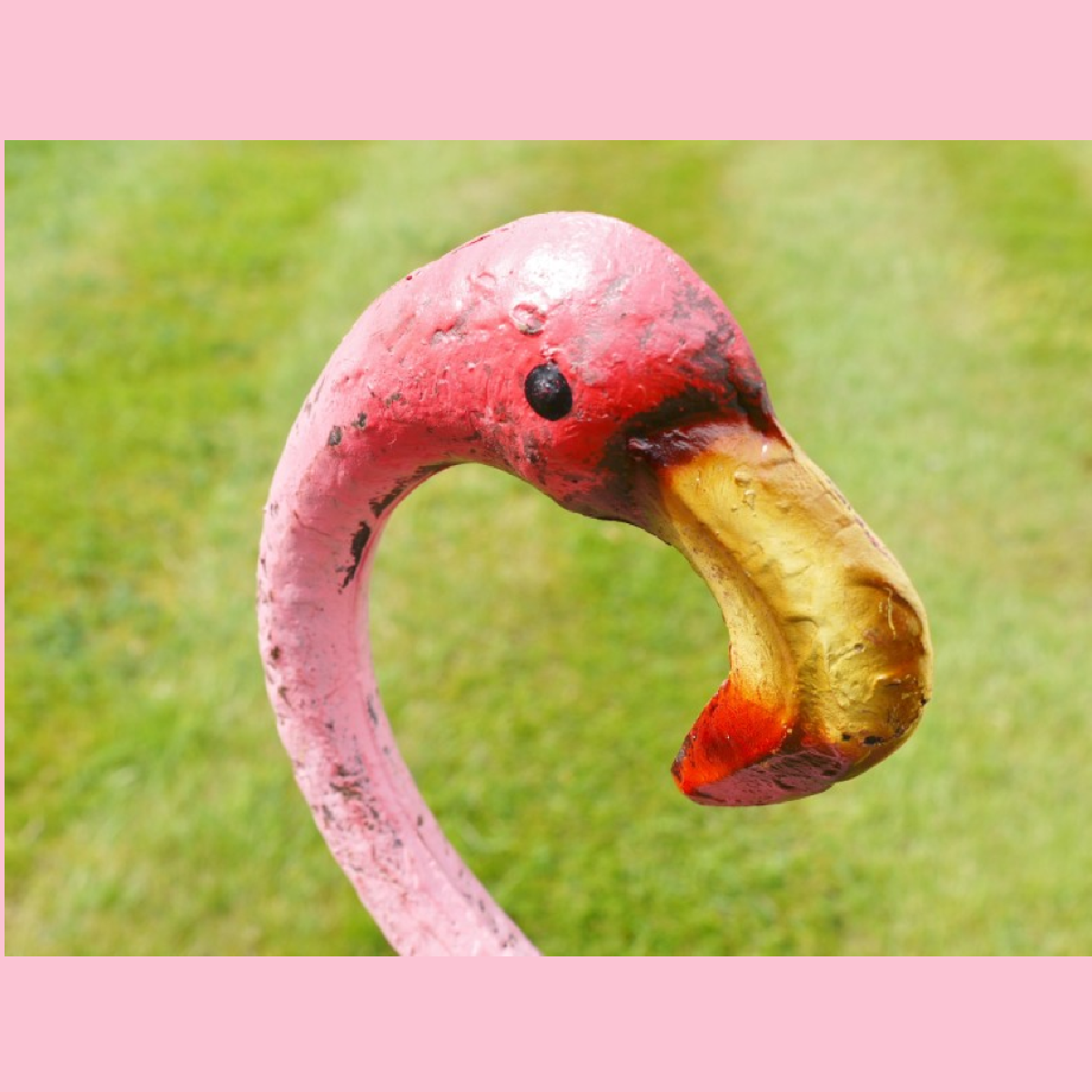 'Pink' Flamingo Garden Figure