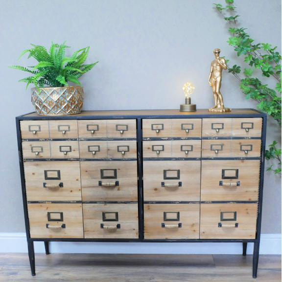 INDUSTRIAL MULTI DRAWER FRONT STORAGE CABINET