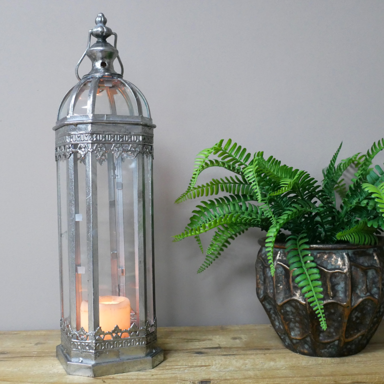 Antique Silver Lanterns