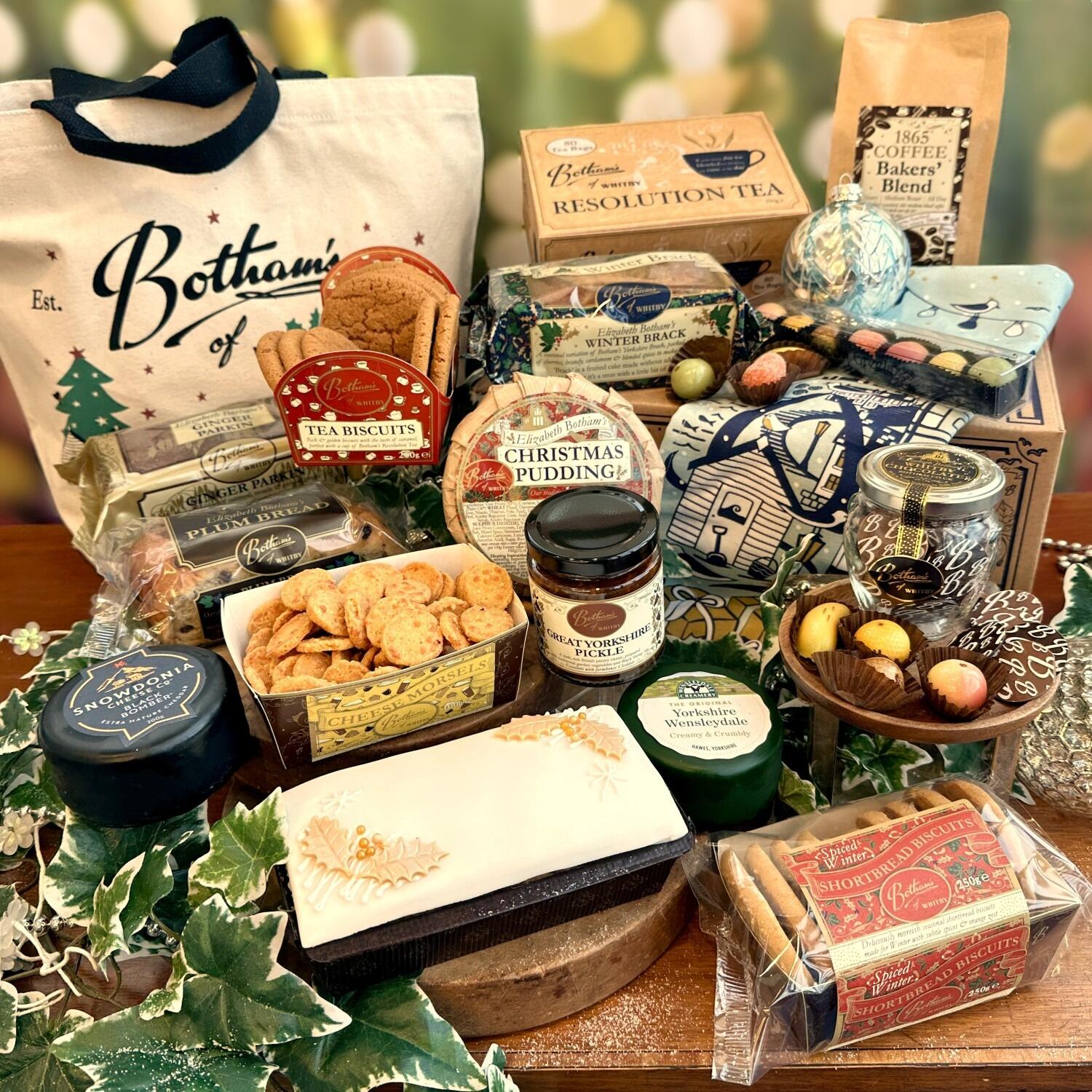 Yuletide Selection Carton | Christmas Food Hampers by post from Botham ...