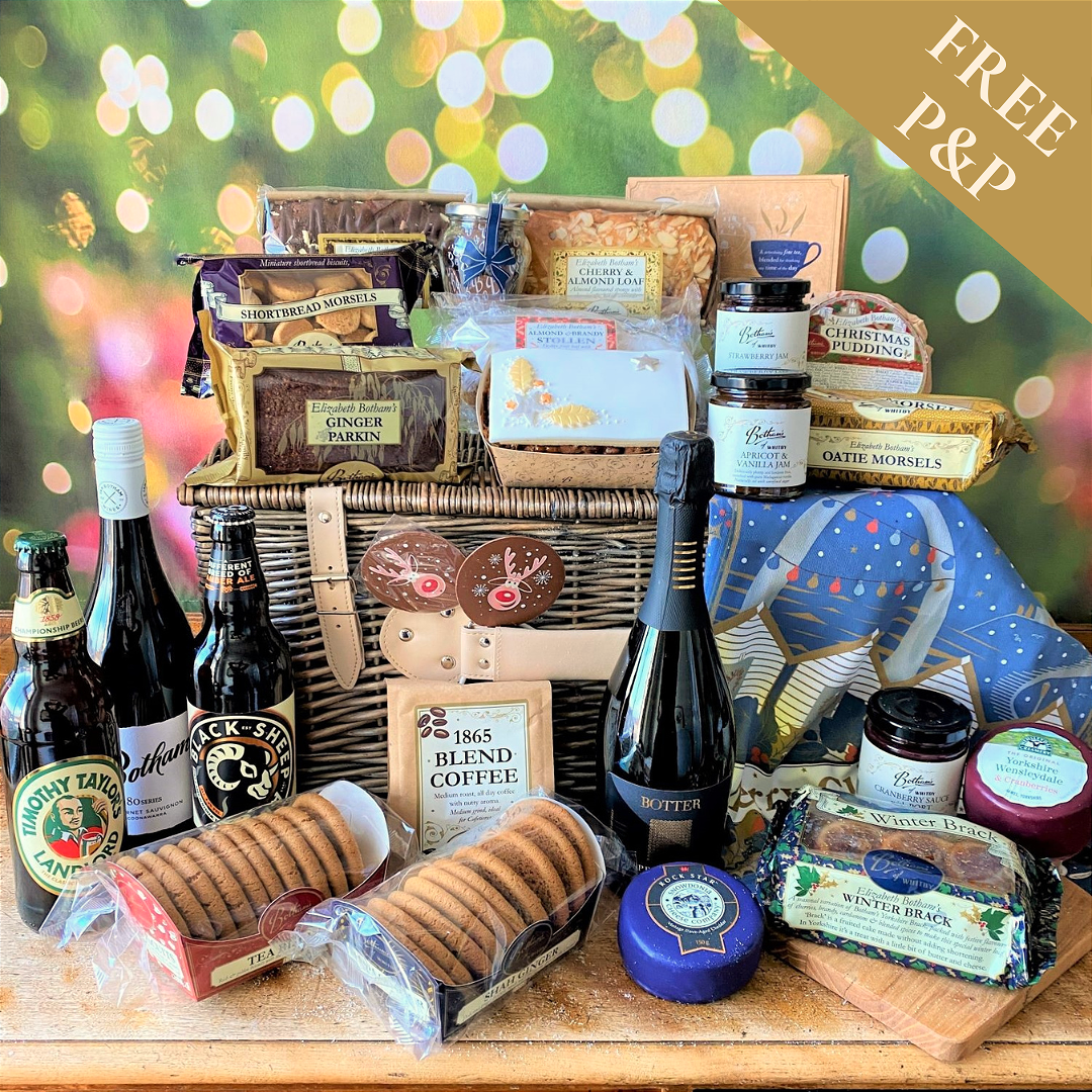 Christmas Celebration Wicker Hamper | Christmas Food Hampers from ...