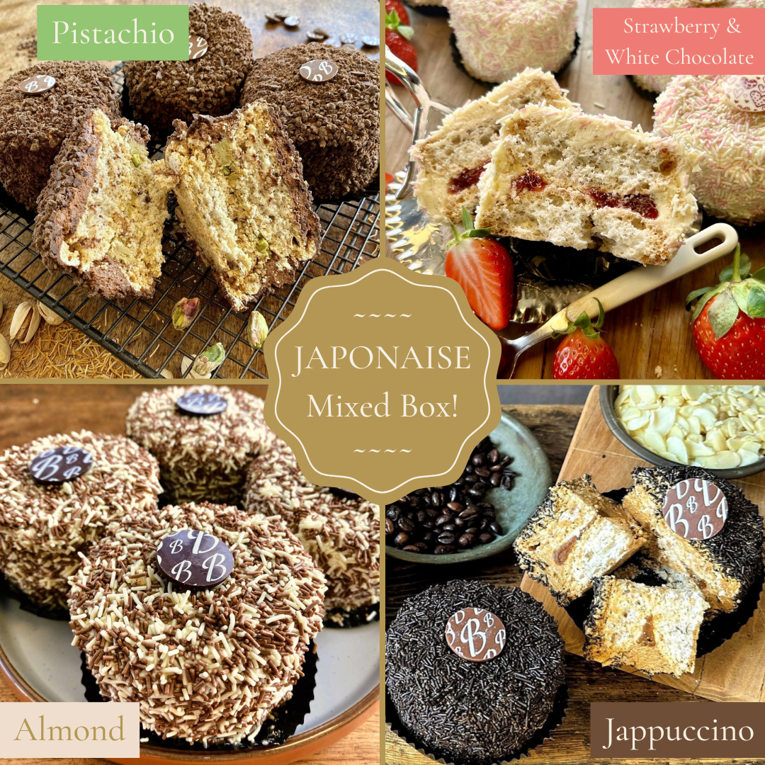 Japonaise Mixed Box (Box Of 4) - Botham's of Whitby | Traditional ...