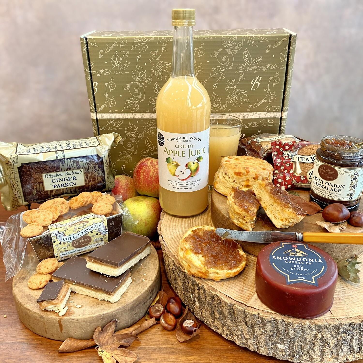 Golden Taste of Autumn Gift Box - Botham's of Whitby | Traditional ...