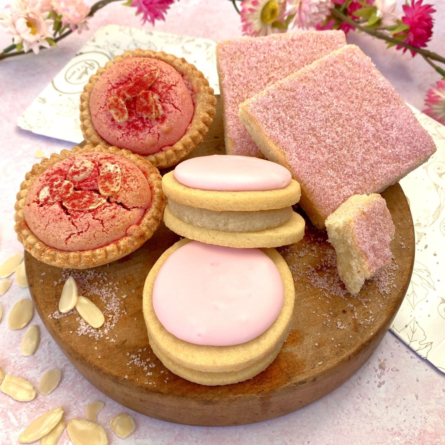 Perfectly Pink Cake Box - Botham's of Whitby | Traditional Yorkshire Bakery