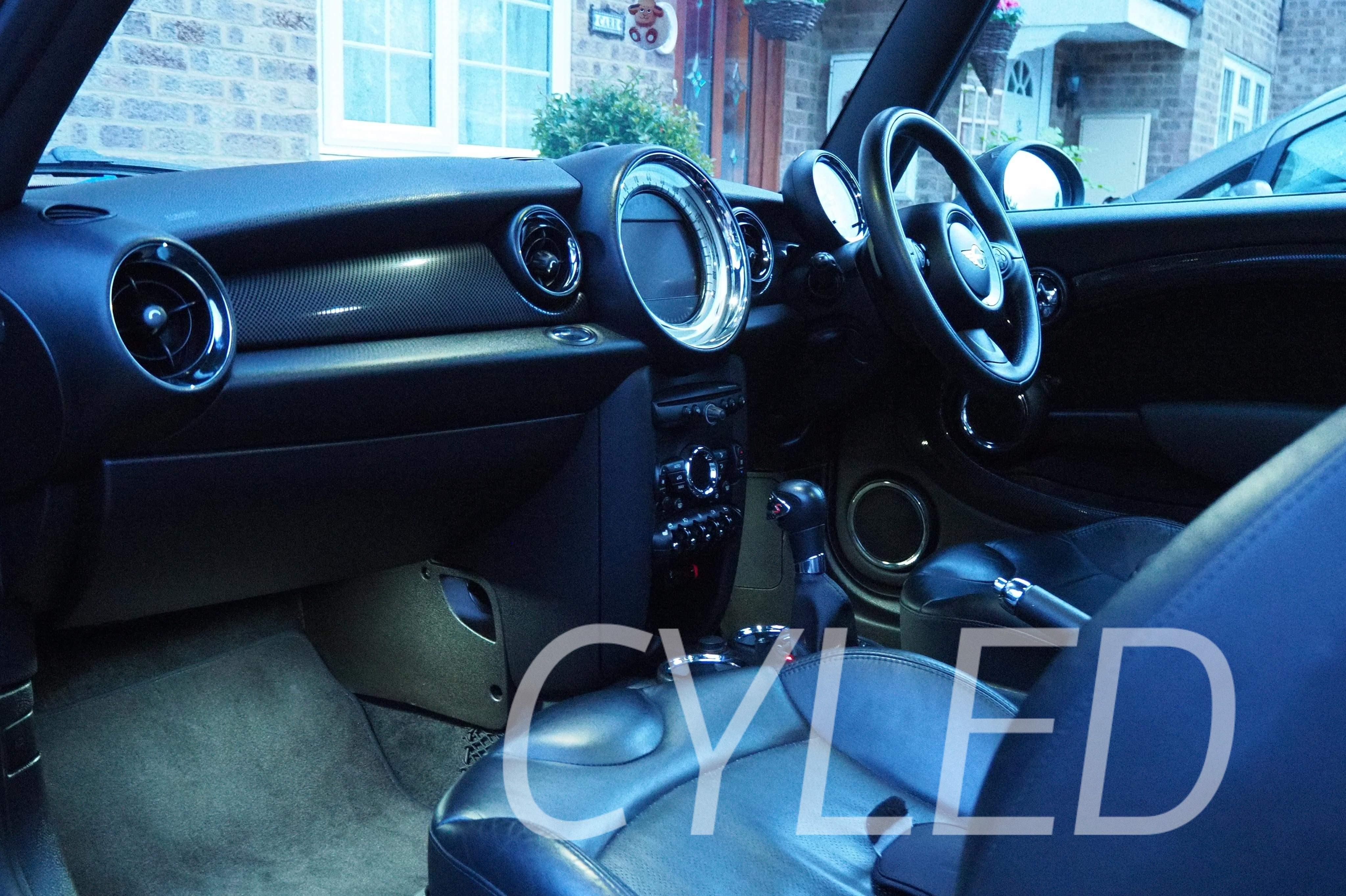 Mini R55 Clubman interior LED kit 6000K White L@@K.