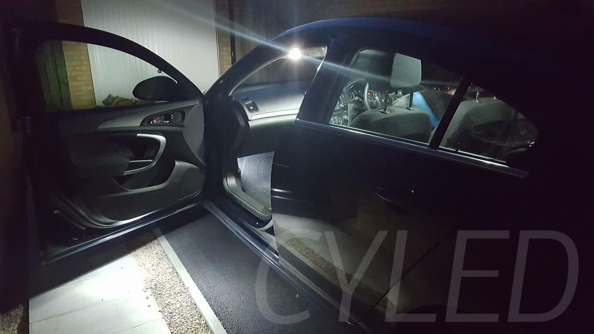 Vauxhall Insignia Interior LED kit 6000K White L@@K 2008 - 2017