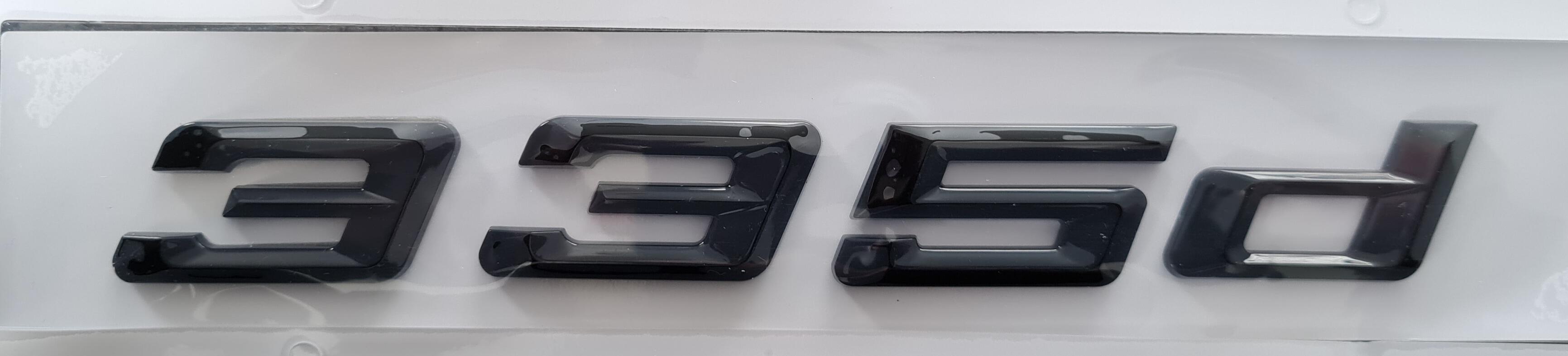BMW 335d Gloss Black Badge