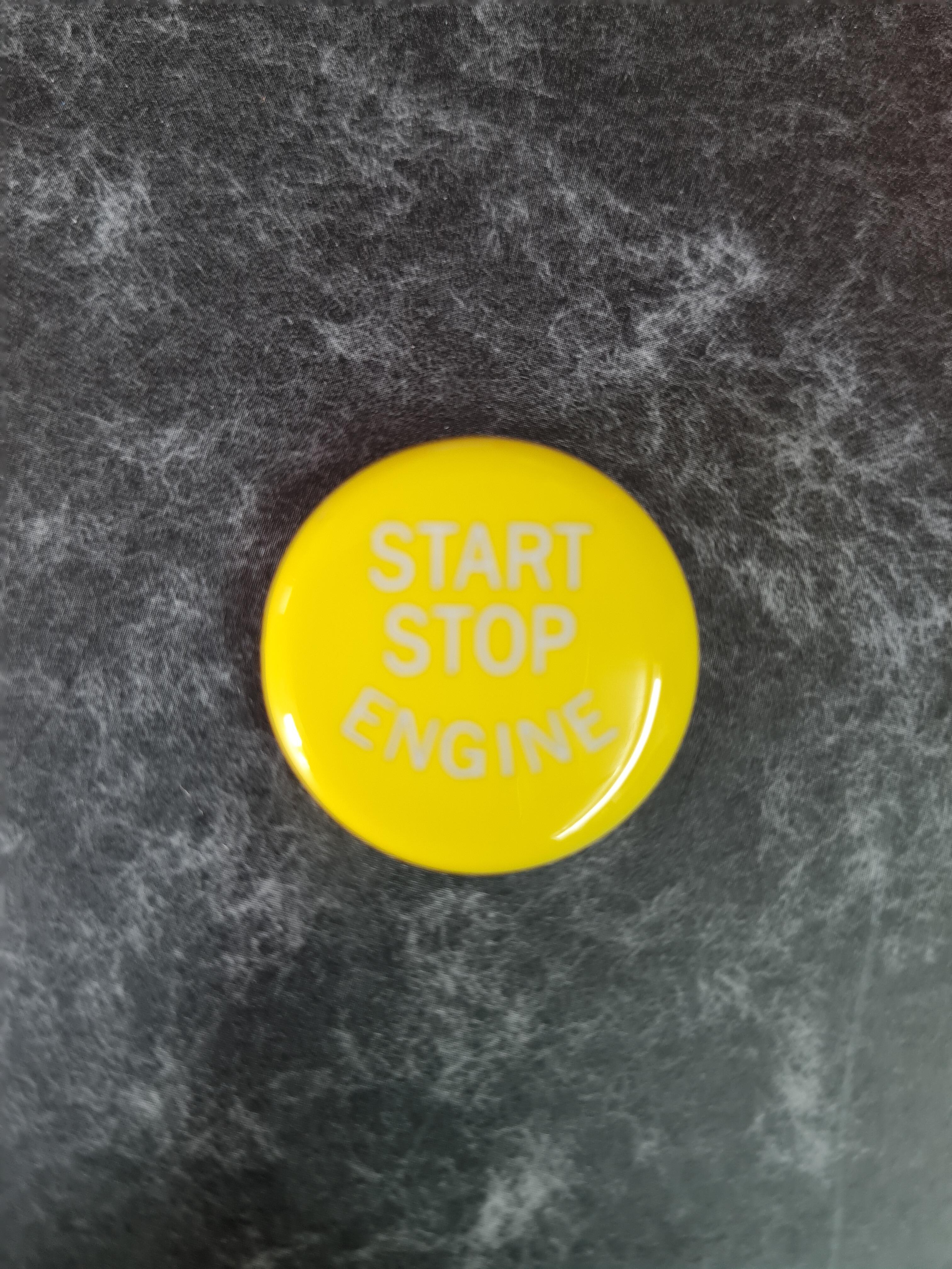 BMW E90, E91, E92 & E93 Yellow start button
