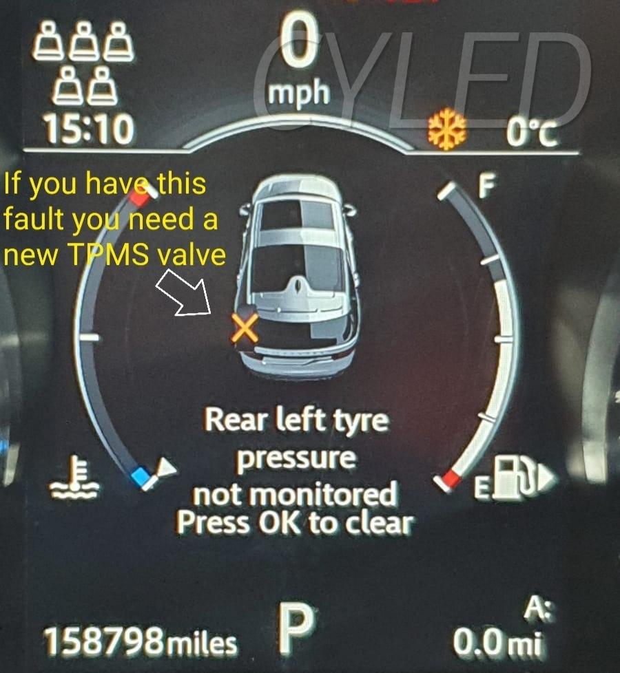 1x TPMS Valve Rubber Valve stem + plastic dust cap.