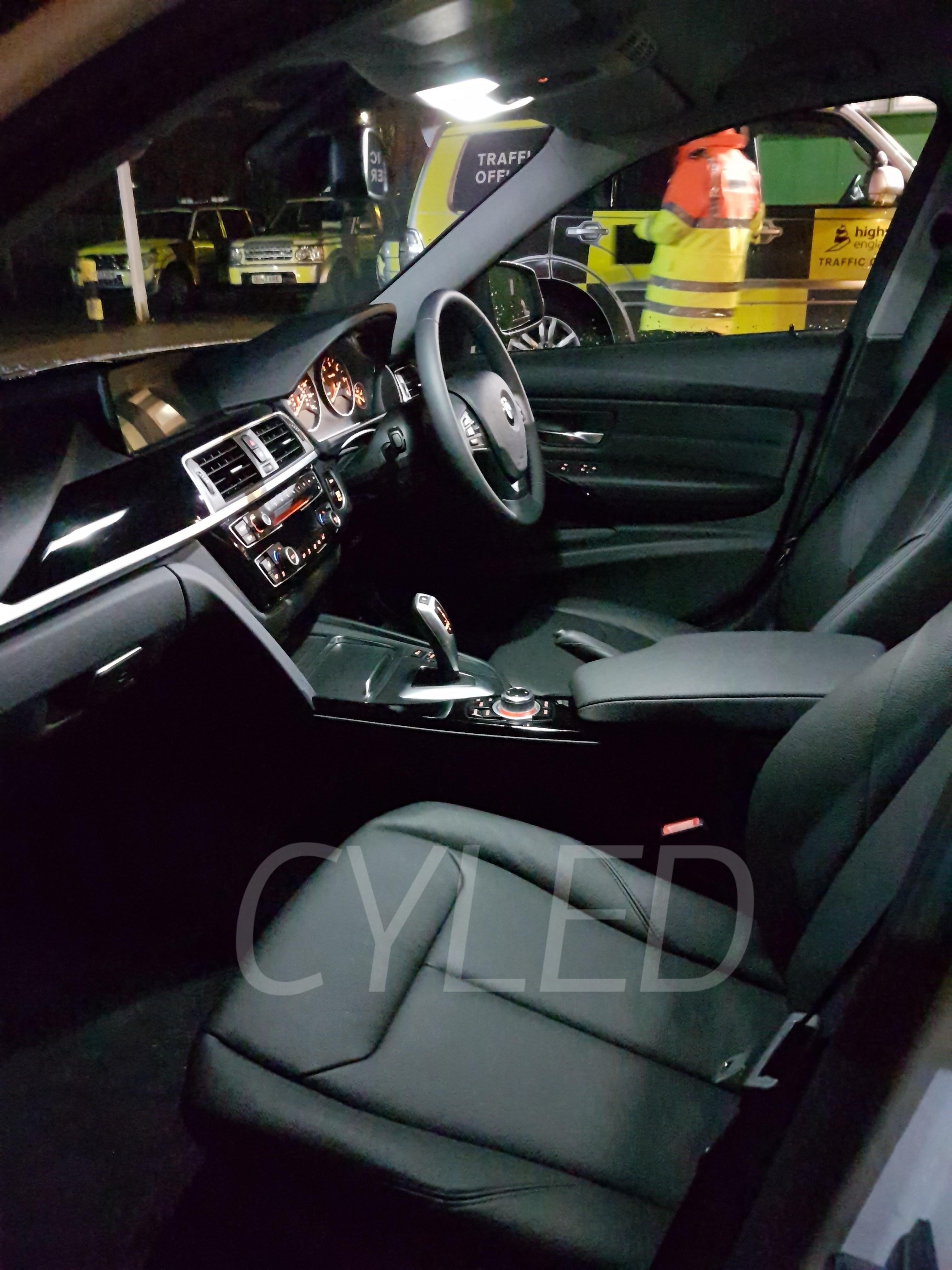 BMW F30 interior LED kit 6000K White L@@K