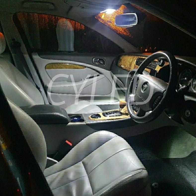 Jaguar S Type interior LED kit 6000K White L@@K