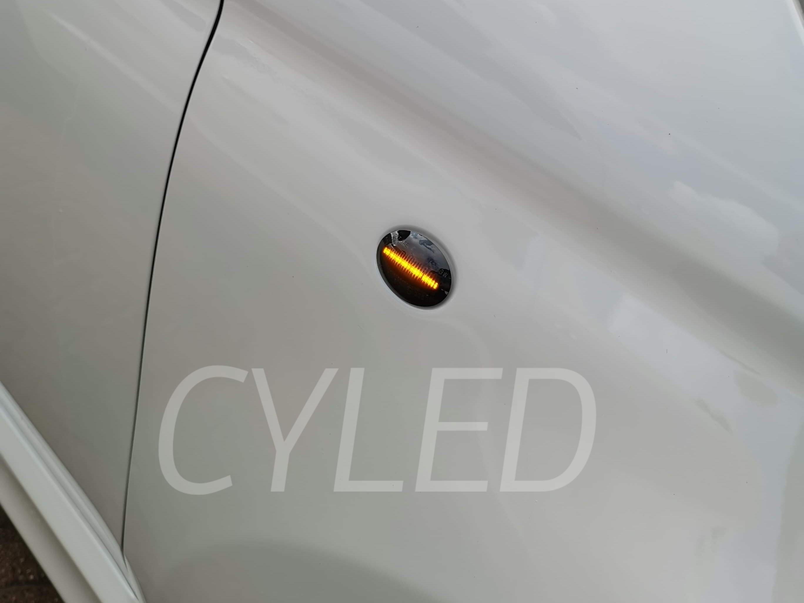 Ford KA Mk2 Smoked LED side repeaters.