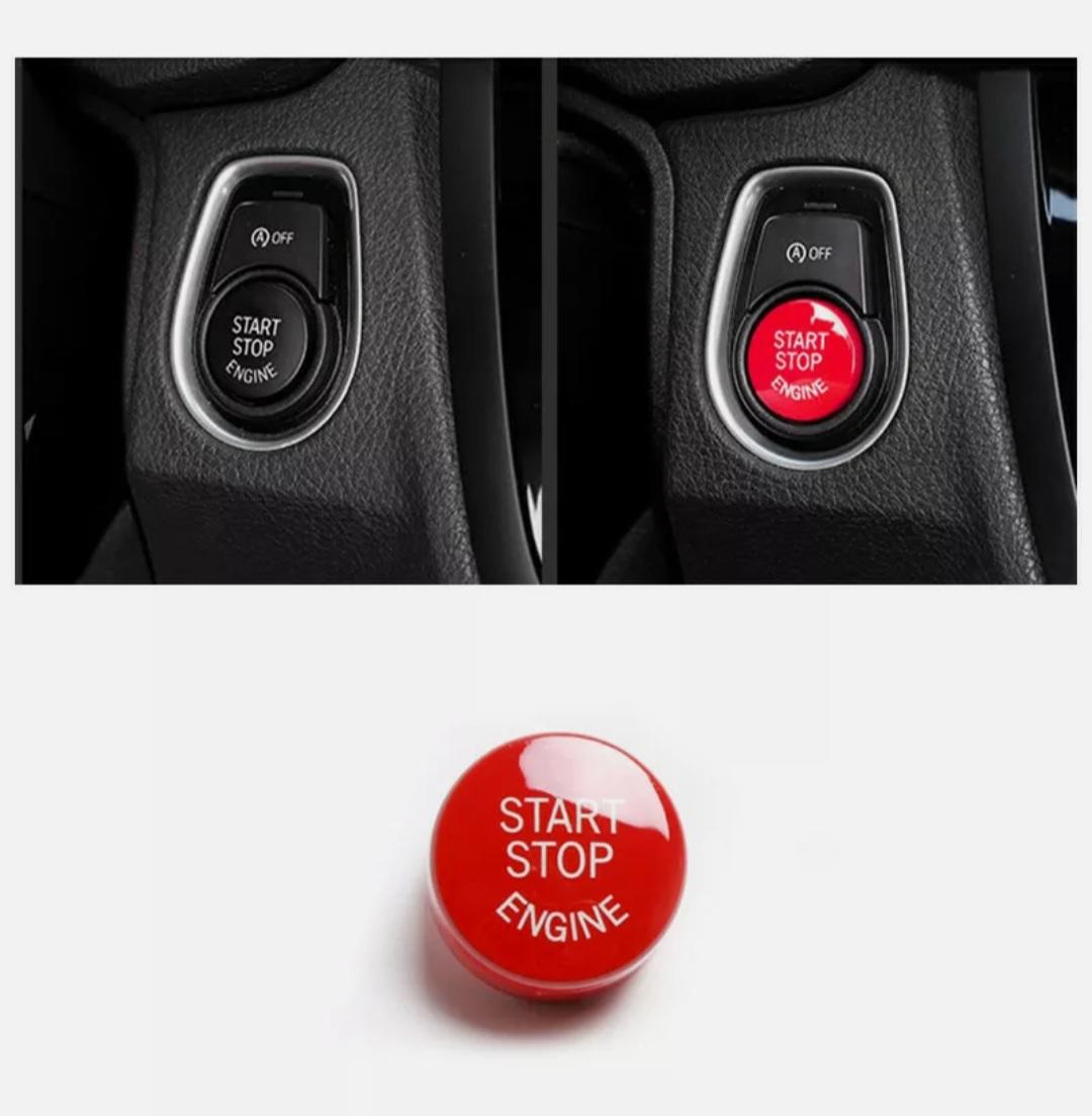 BMW F Series Blue Stop/Start button