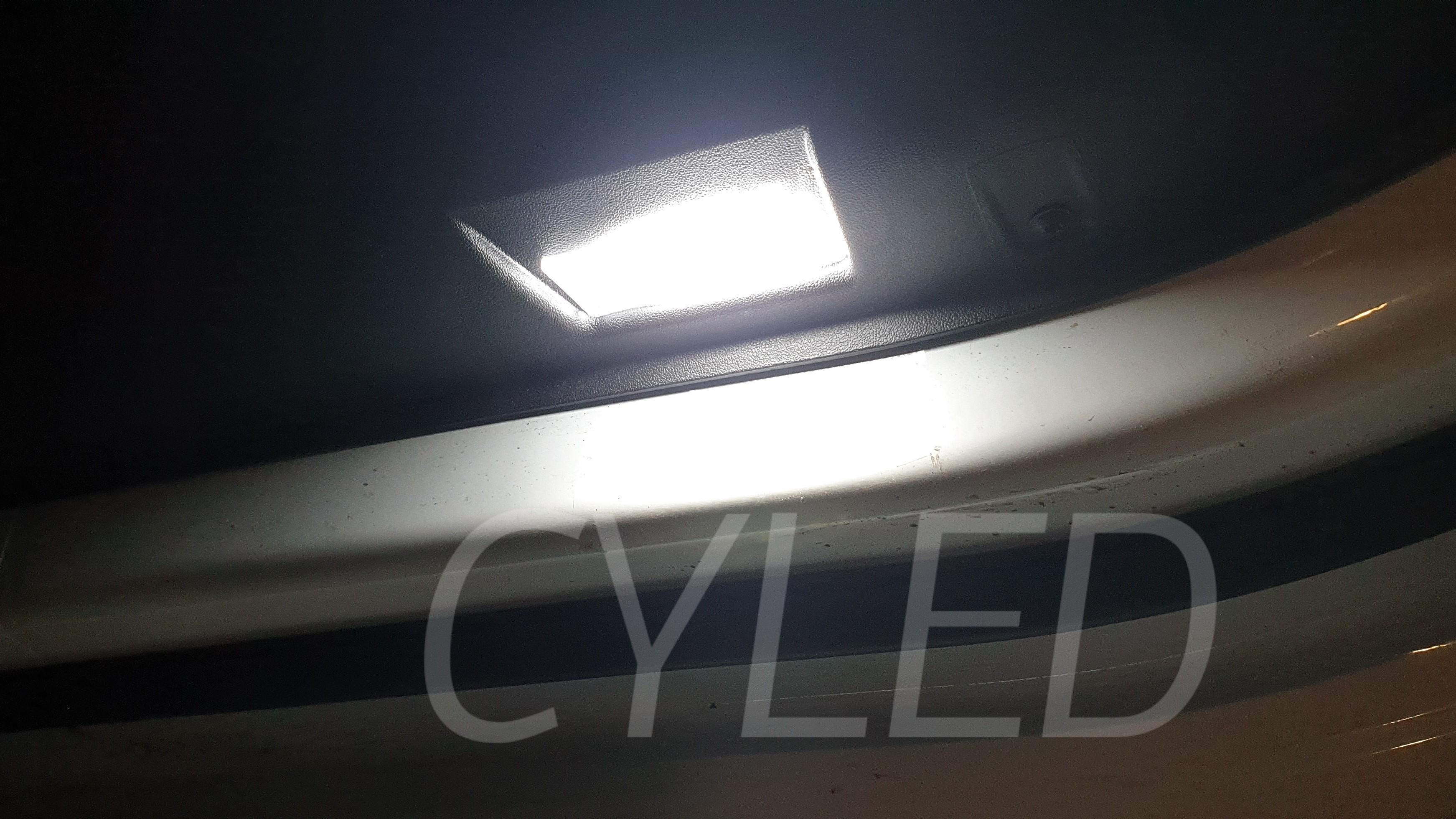 Land Rover Discovery 5 L462 LED door puddle light units.