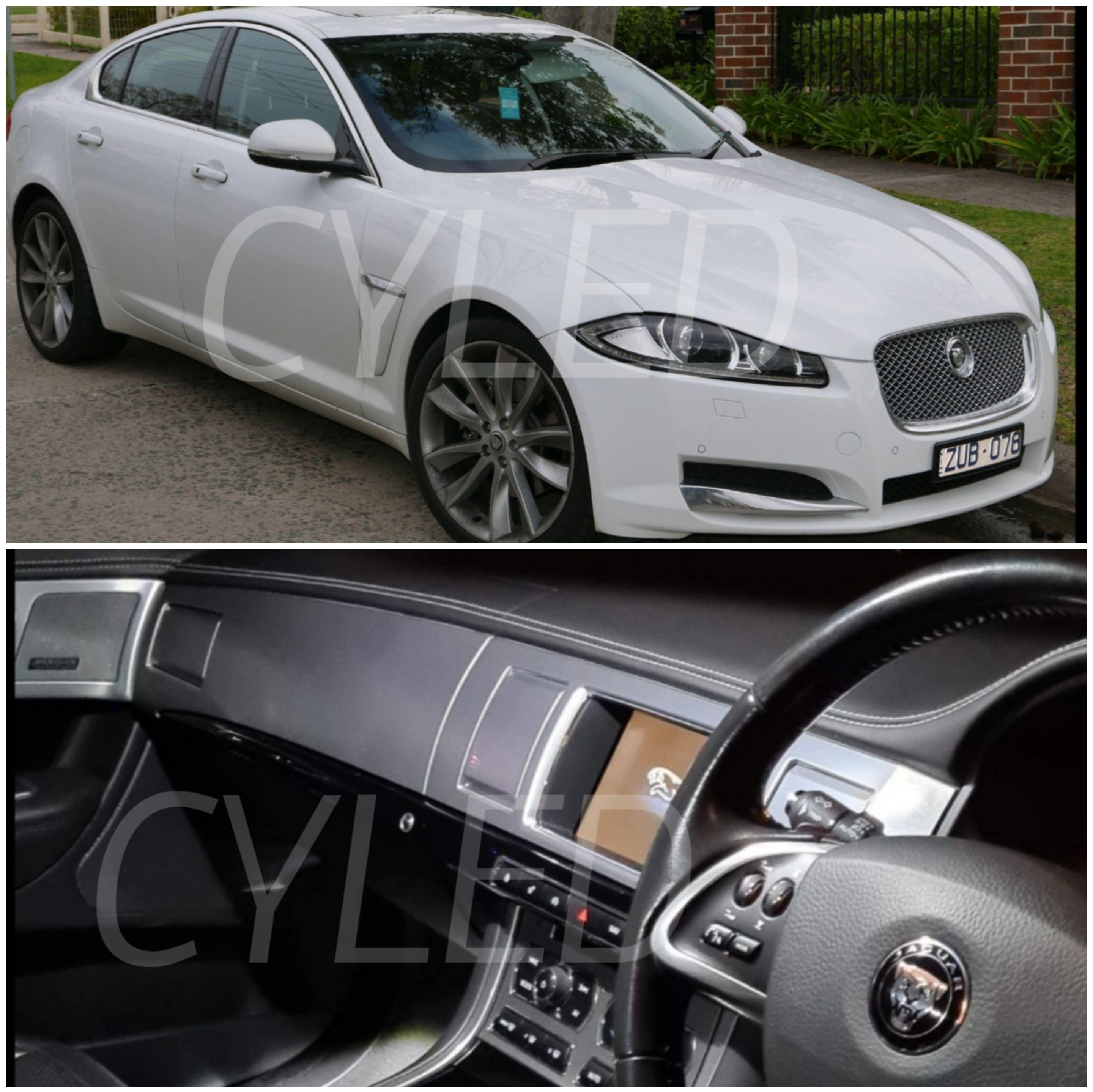 Jaguar XF X250 interior LED kit 6000k White L@@K