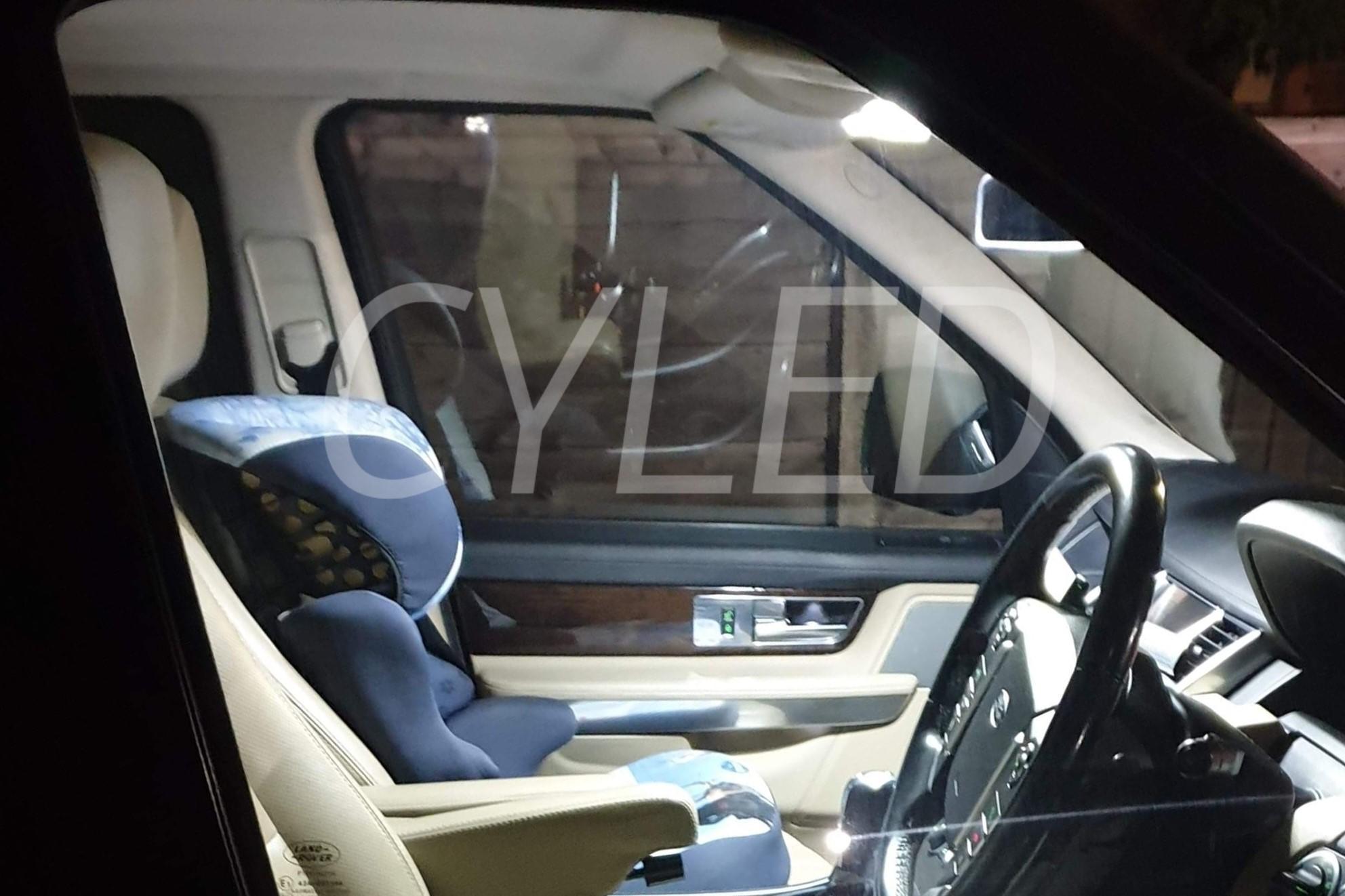Range Rover Sport L320 Interior LED kit pure White error free L@@K