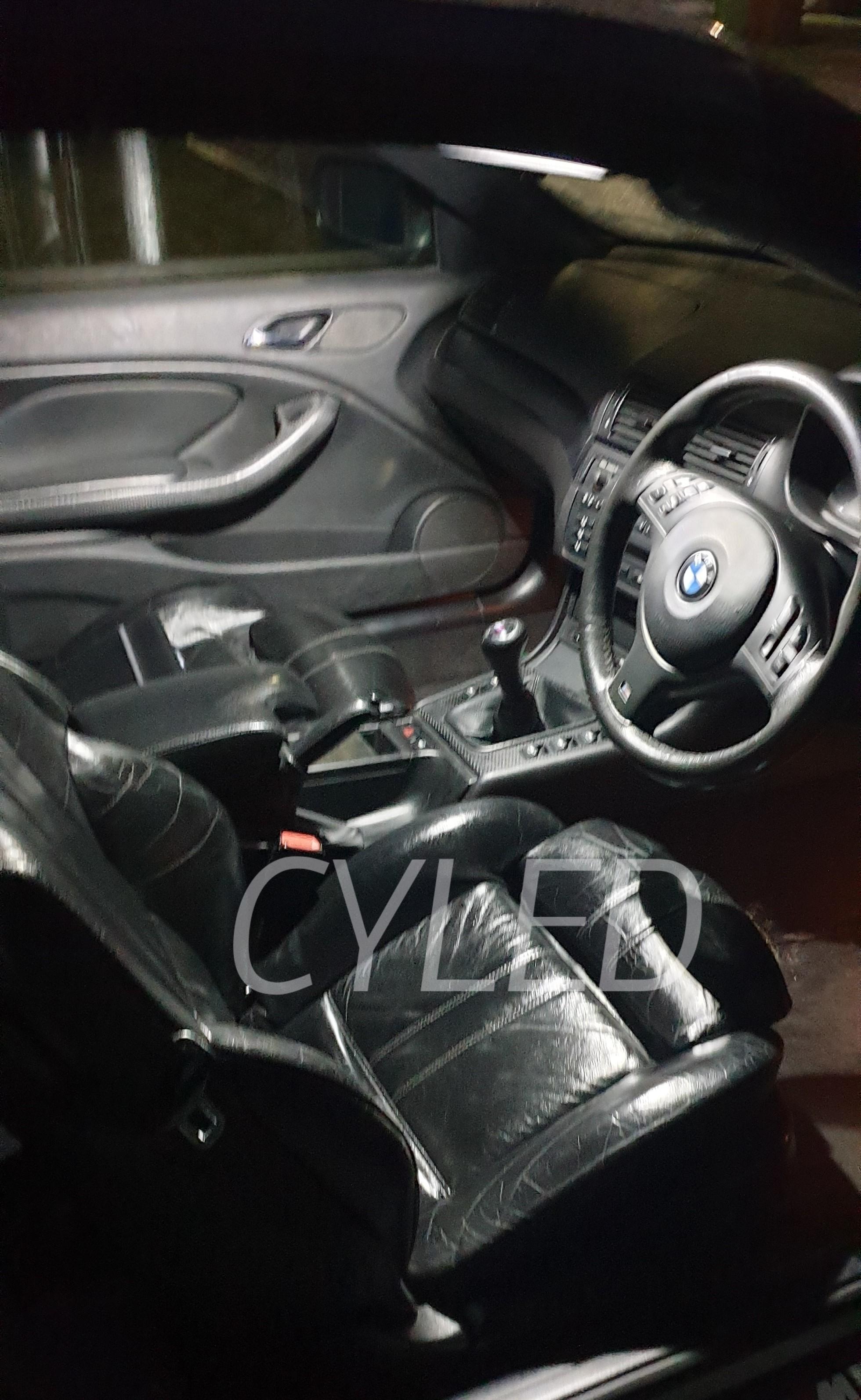 BMW E46 Cabriolet interior LED kit 6000k White L@@K.