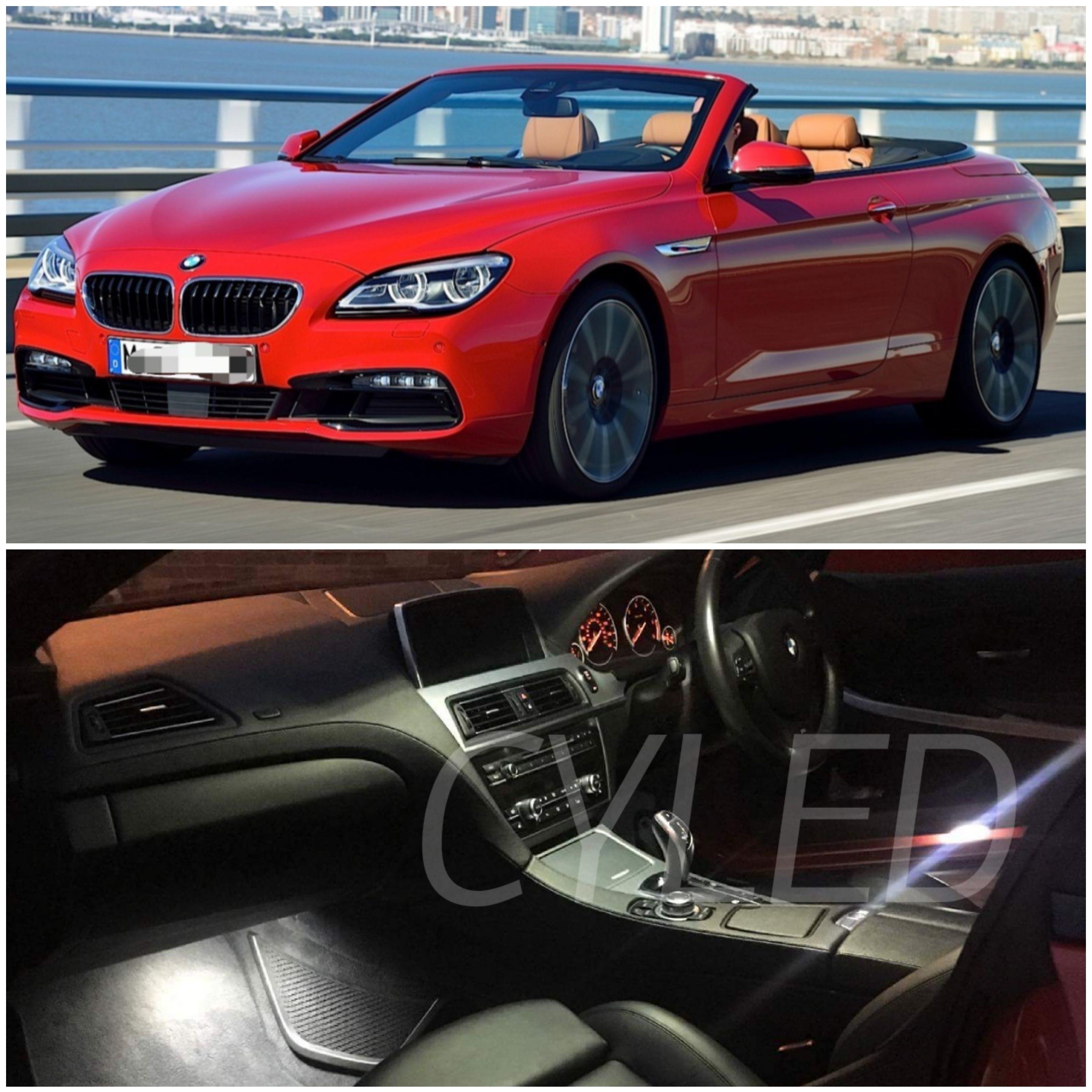 BMW F12 Cabriolet & F13 Coupe interior LED kit 6000K White L@@K.