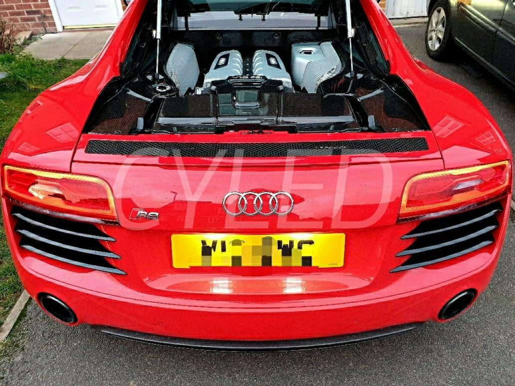 Audi R8 LED number plate units.