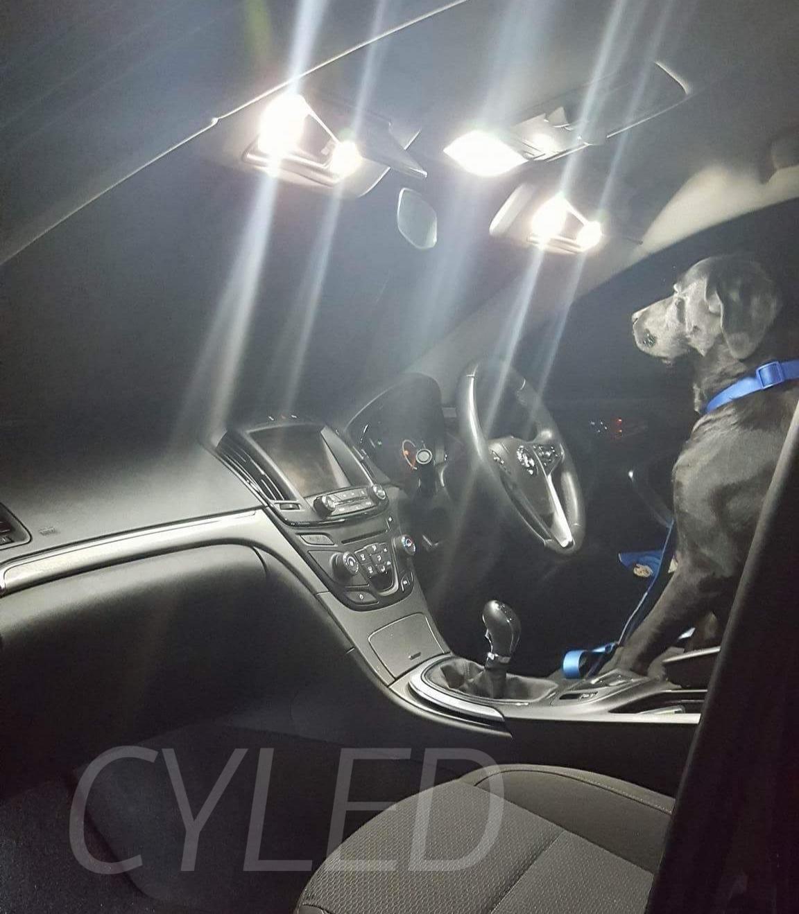 Vauxhall Insignia Interior LED kit 6000K White L@@K 2008 - 2017