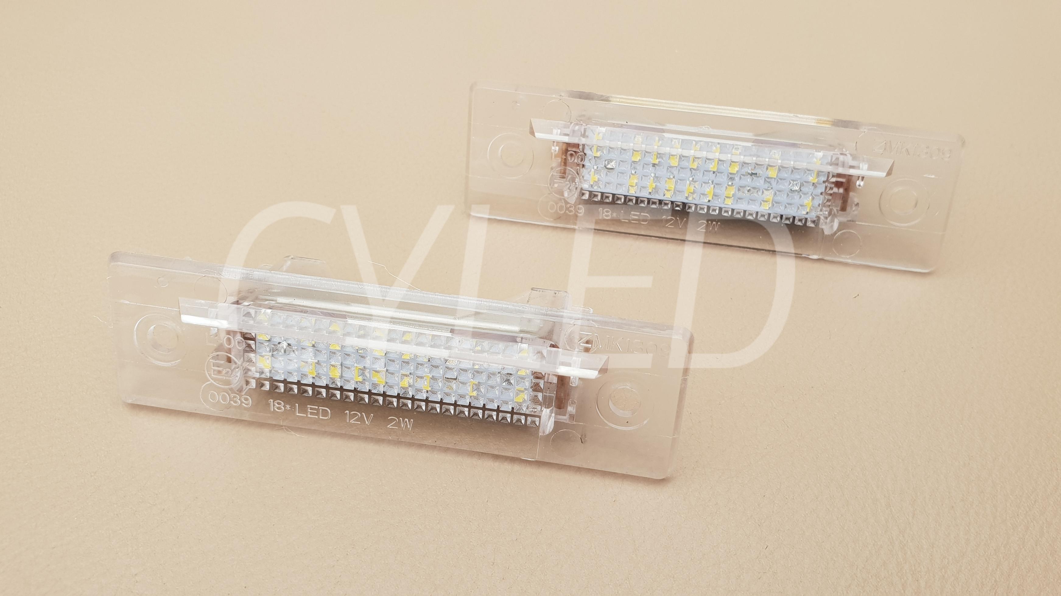 Porsche 911, Boxster, GT3, Carrera LED number plate units 6000K White L@@K