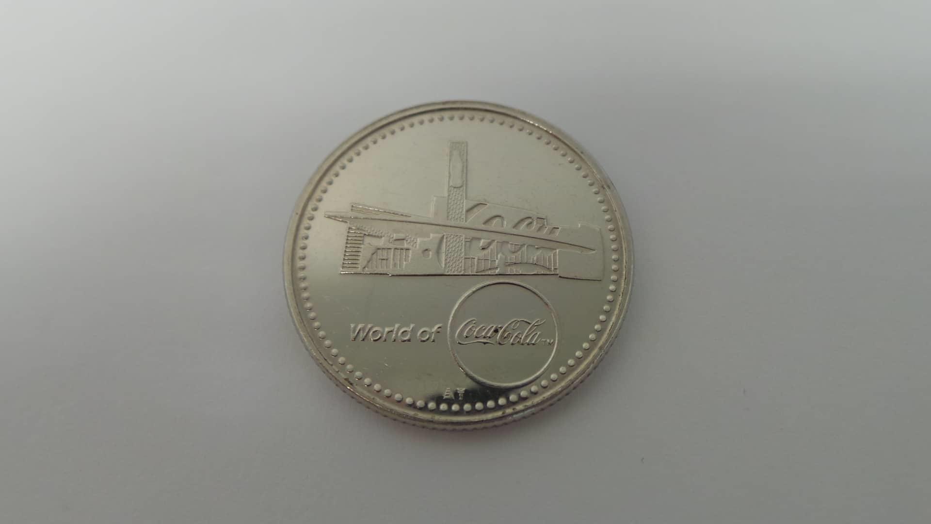 World of Coca Cola Atlanta Coin Token