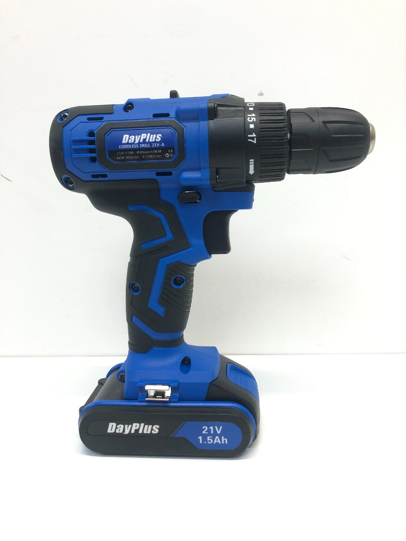DayPlus Lithium Ion Cordless Drill Set