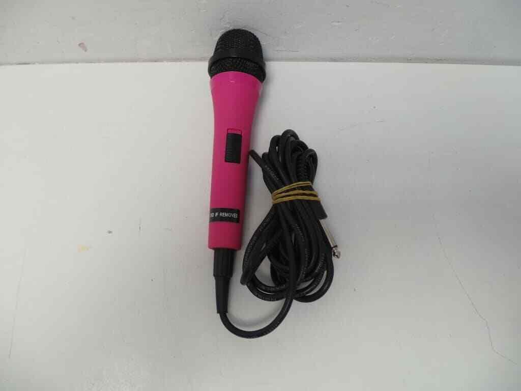 Pink Microphone