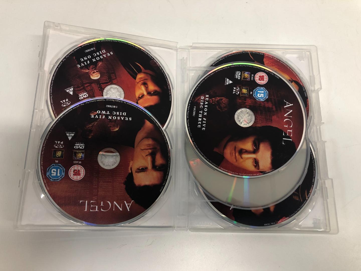 Angel The Complete Collection Seasons 1 - 5 DVD Box Set