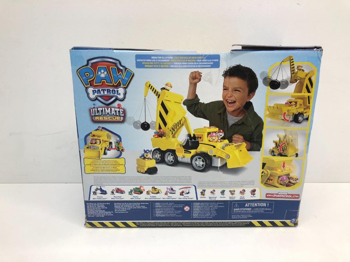Nickelodeon Paw Patrol Ultimate Construction Truck