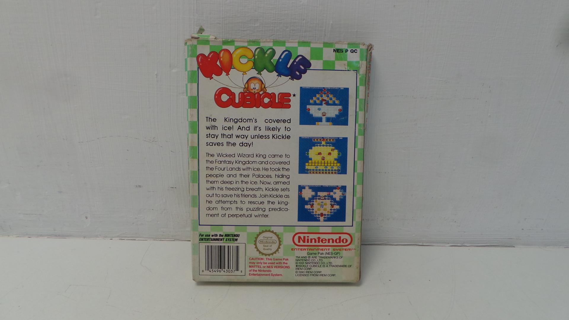 Kickle Cubicle NES Game
