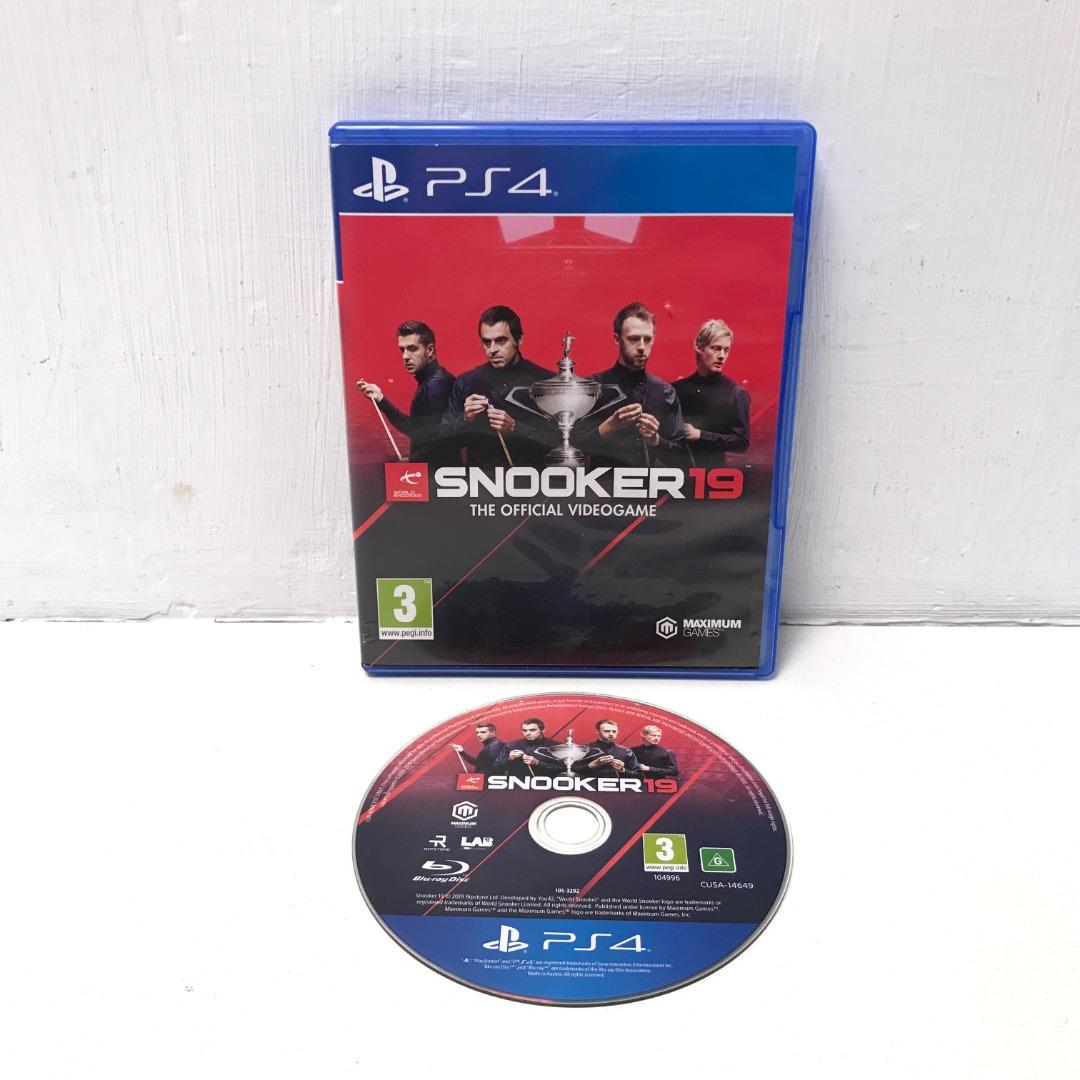 Snooker 19 the Official Videogame PS4 Game