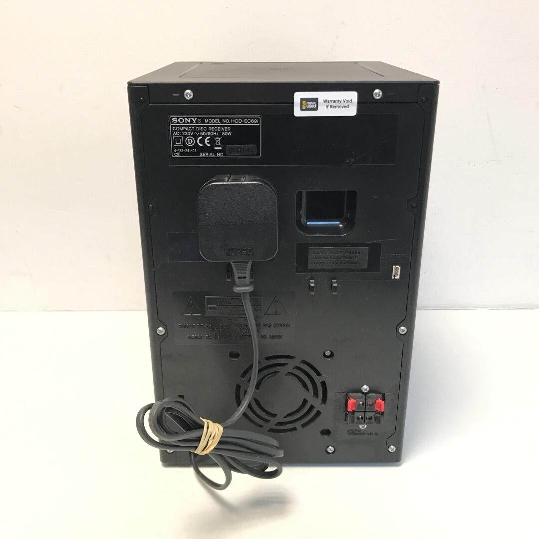 Sony MHC-ECD69i Mini HiFi System with 30 Pin iPod Dock