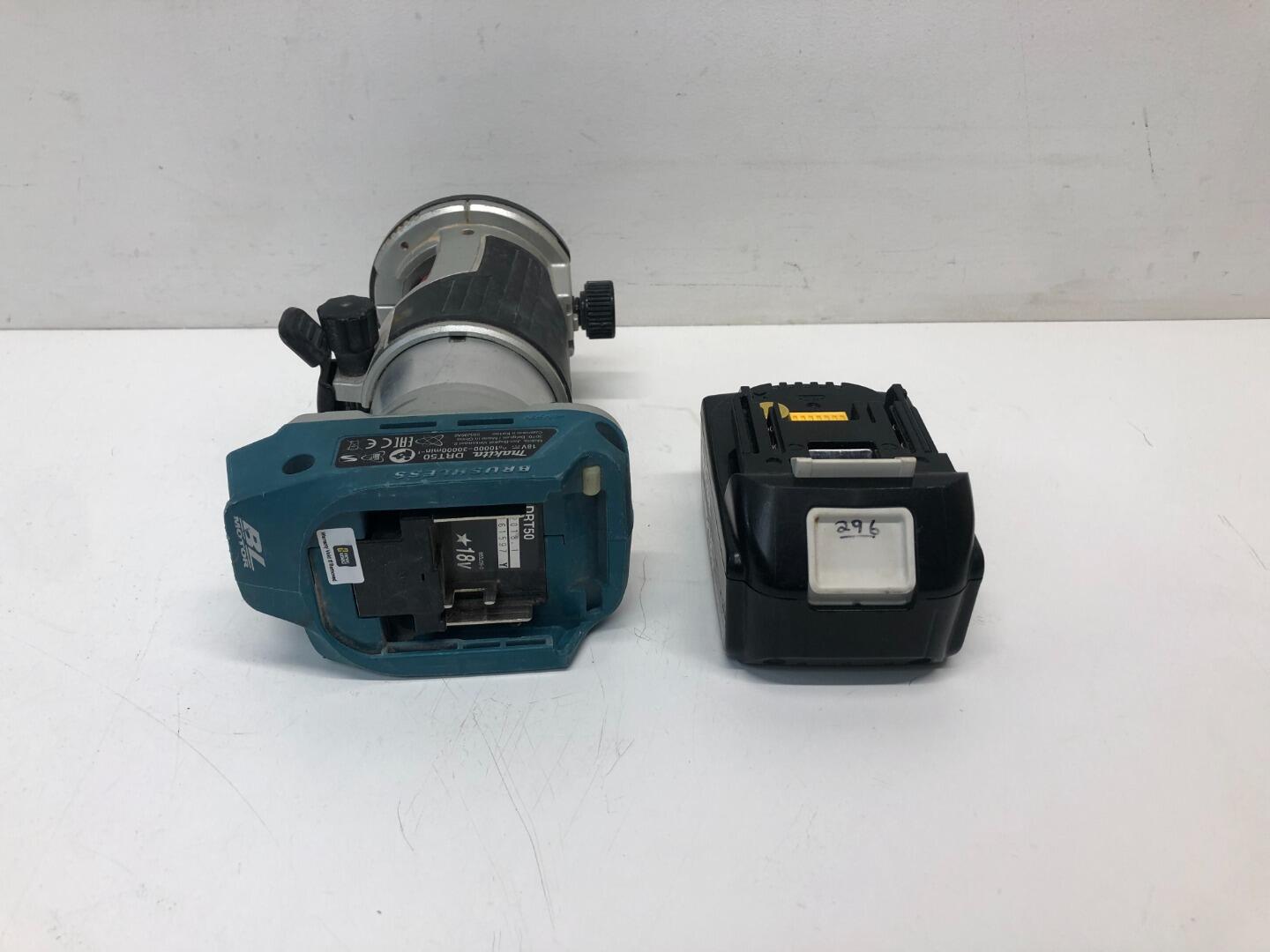 Makita DRT50 LXT Brushless 18V Cordless Router Trimmer