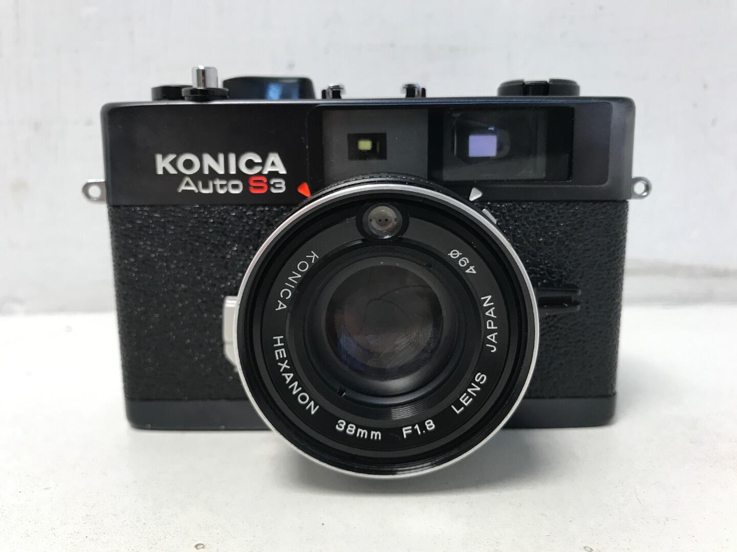 Konica Auto S3 Rangefinder Film Camera